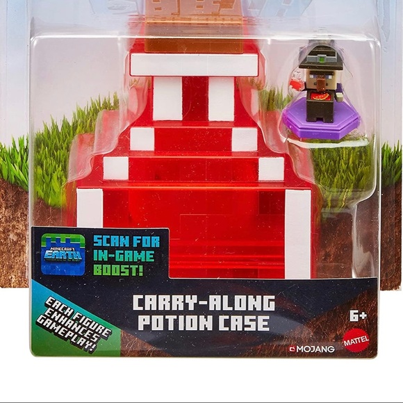 Mattel | Toys | New Minecraft Mini Figure Carry Along Potion Carrying ...